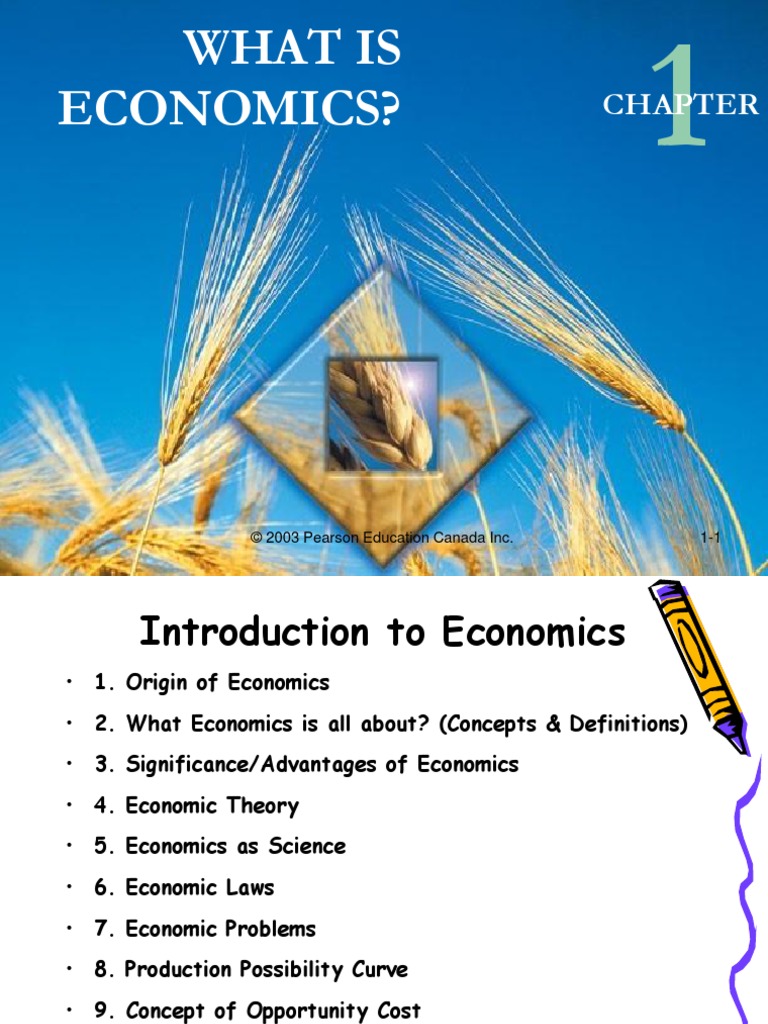 Definition of Economics...... | Economics | Factors Of Production