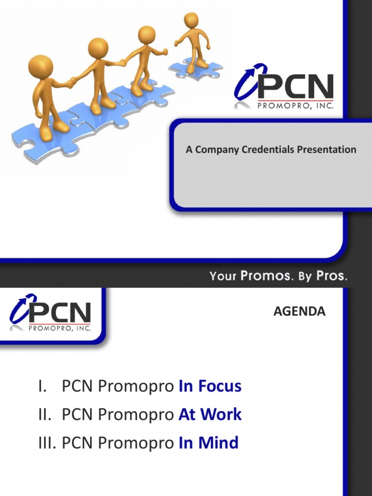 PCN Promopro, Inc - Company Credentials | PDF | Innovation | Business