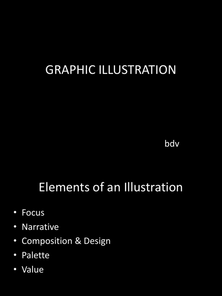 Understanding Graphic Illustration Elements | PDF