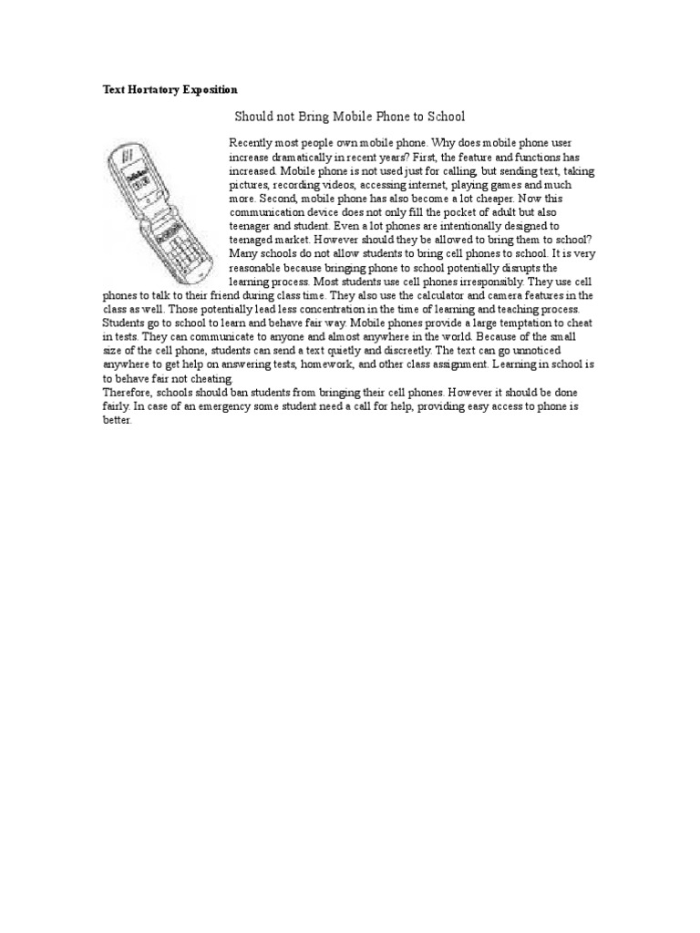 Text Hortatory Exposition | PDF