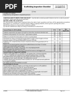 Scaffolding Safety Checklist | PDF | Scaffolding | Nature