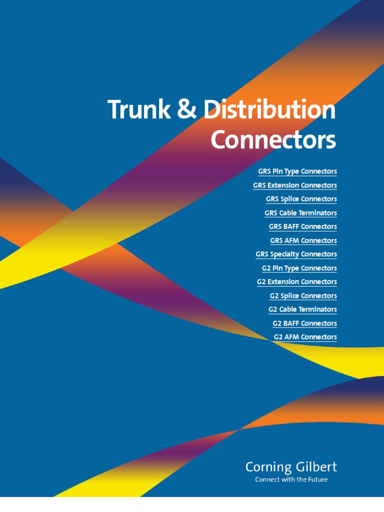 Cac Loai Dau Noi Cap Dong Truc - Catalog | PDF | Cable | Electrical ...