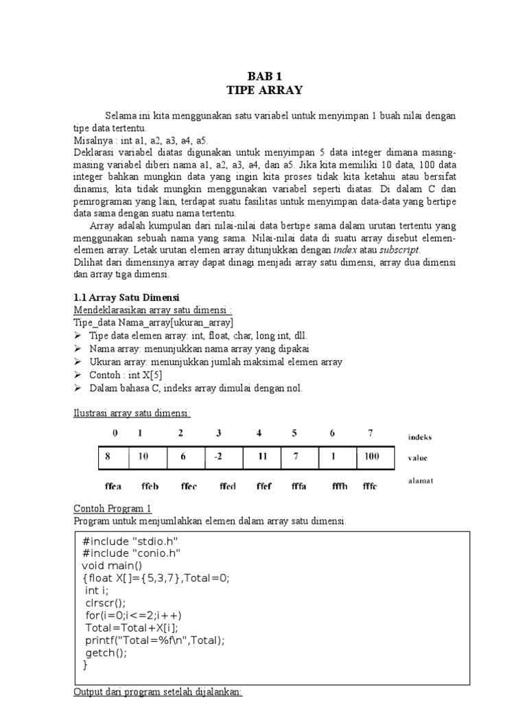 Modul Praktikum Pemrograman Dasar | PDF