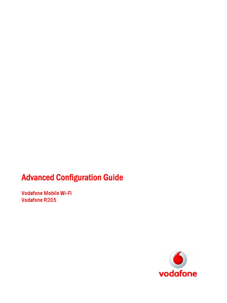 R205 Advanced Configuration Guide v1.0 | PDF | Wi Fi | Battery Charger