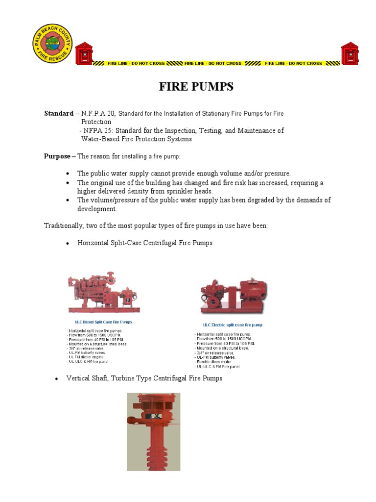 Fire Pump | PDF | Gas Technologies | Pump