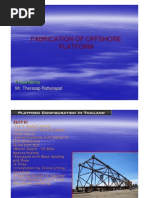 Jacket Fabrication Sequence | PDF