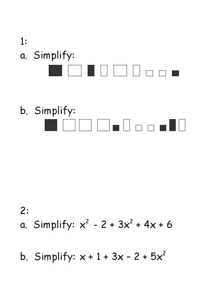 Simplifying Polynomials and Perimeters | PDF | Home & Garden
