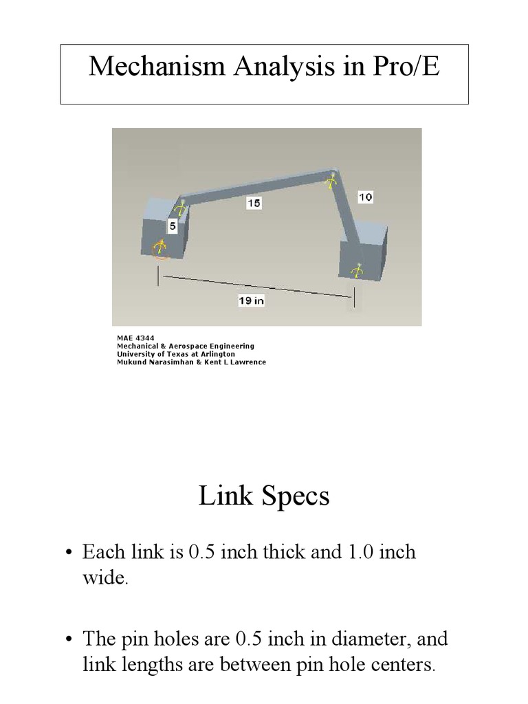 Four Bar | PDF | Kinematics | Physics