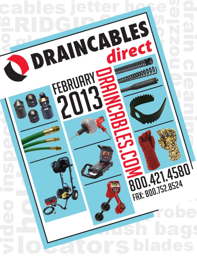 Drain Cables Direct - February 2013 | Download Free PDF | Wire ...