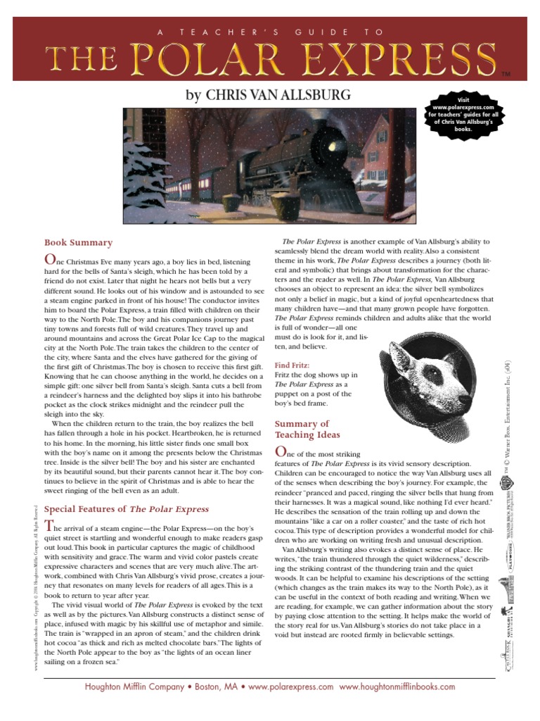 The Polar Express Teacher's Guide | PDF