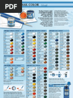 Revell Paint Conversion Chart | PDF | Green | Grey