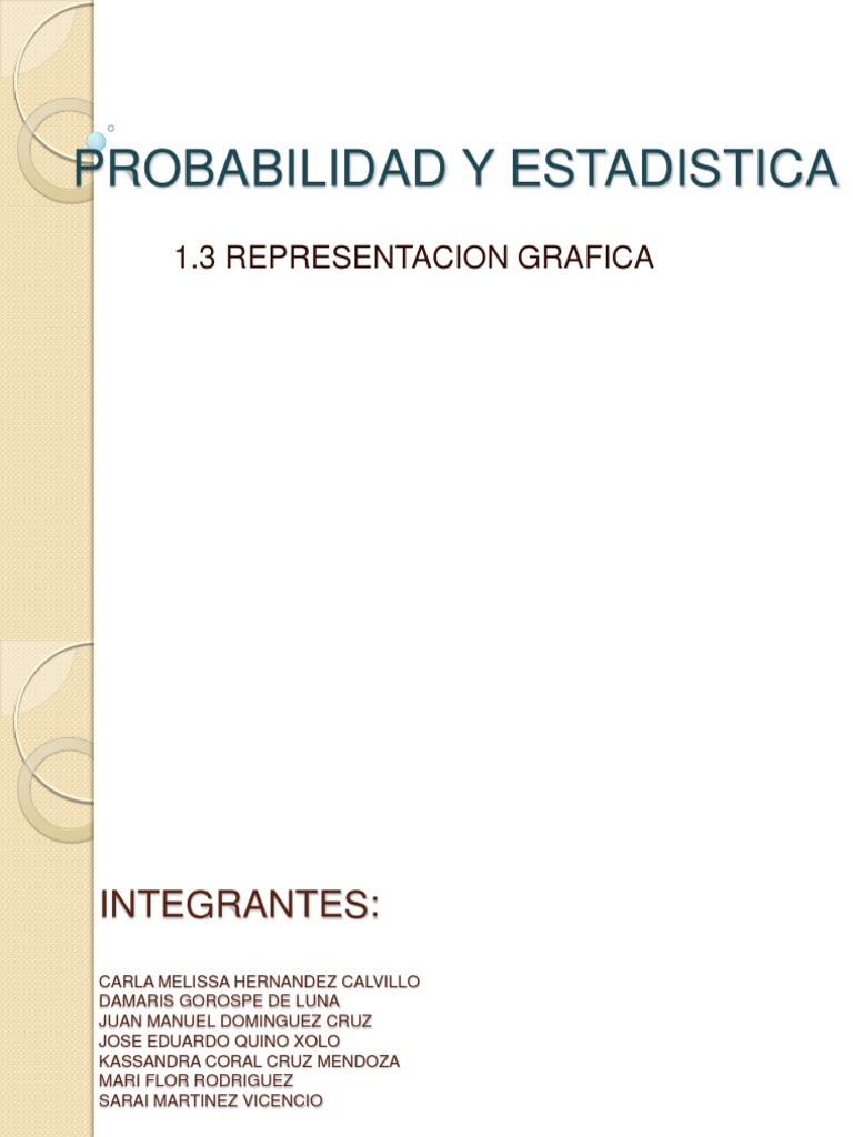 Probabilidad y Estadistica Semana 3 | Descargar gratis PDF | Histograma ...
