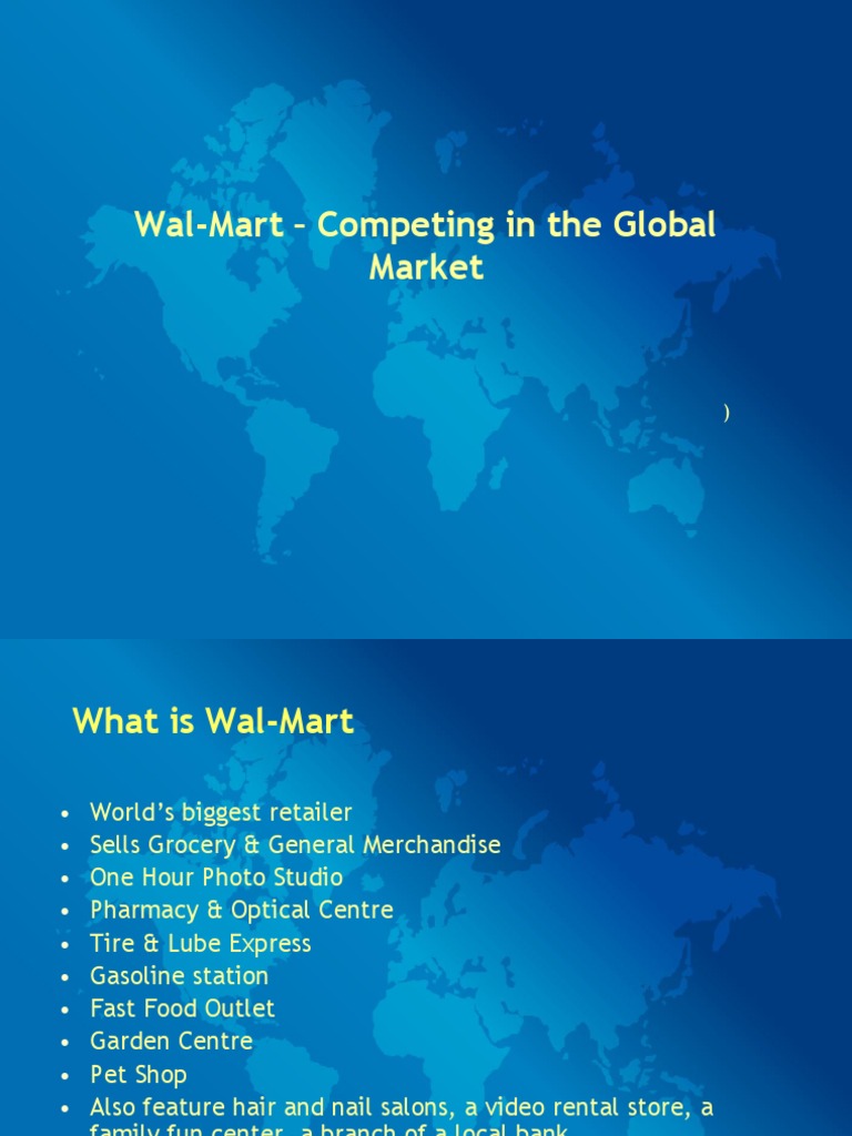 Walmart | PDF | Walmart | Retail