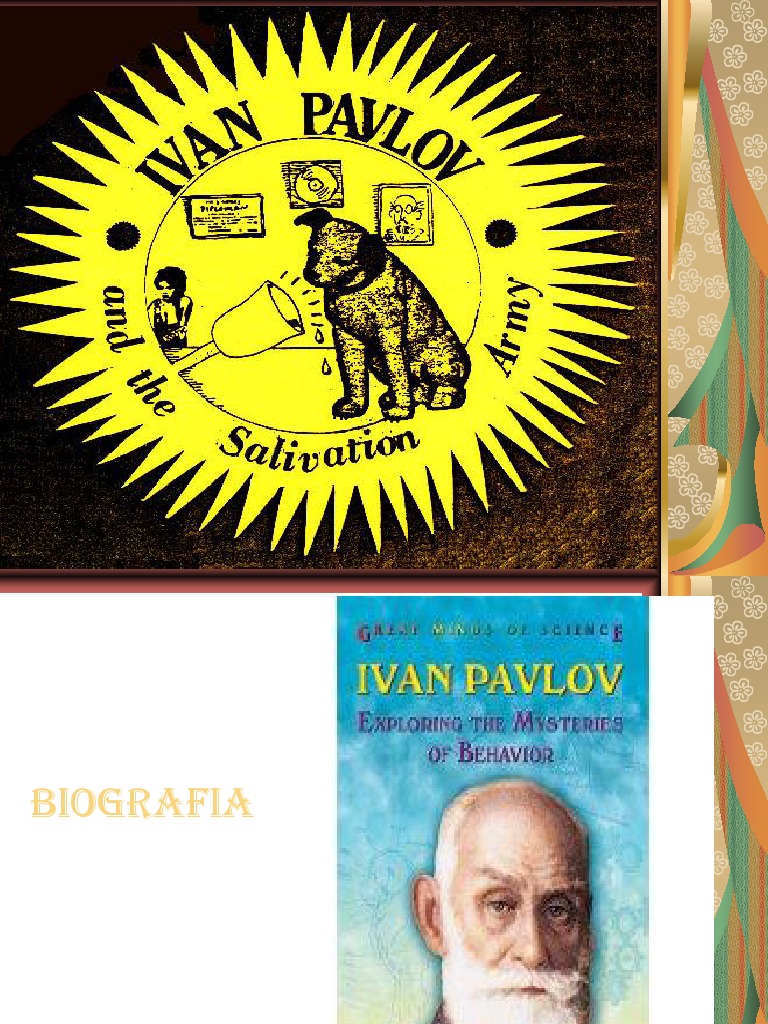 Ivan Pavlov | PDF | Ciencia cognitiva | Conceptos psicologicos