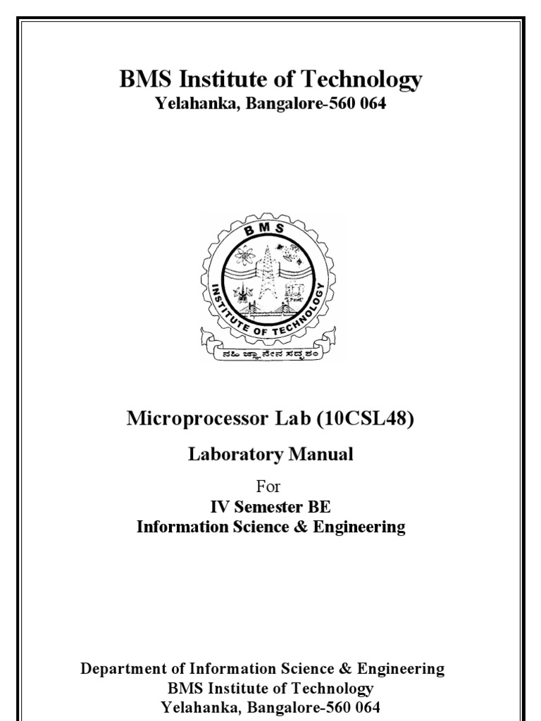 Bmsit MP Labmannulcertificate | PDF | String (Computer Science) | Input/Output