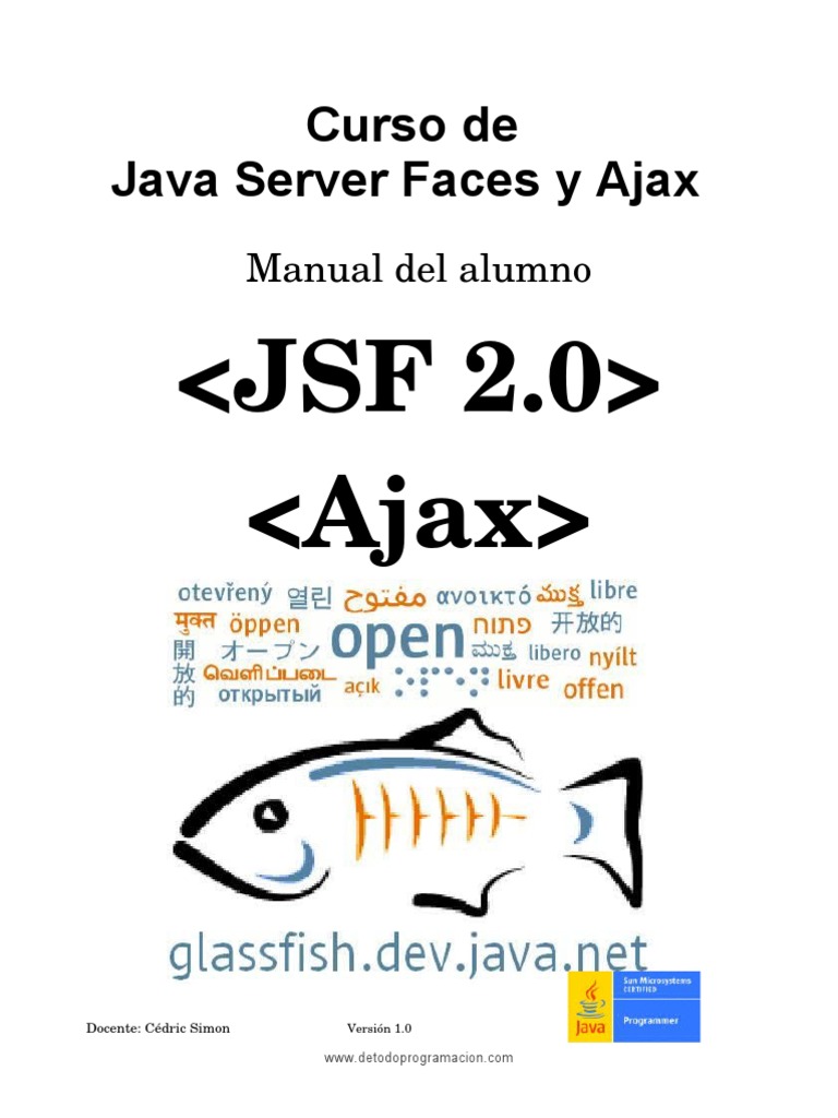 Curso de Java Server Faces y Ajax | PDF | Páginas del servidor Java ...