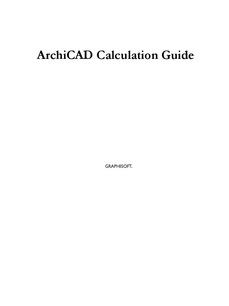 04 Calculation Guide | PDF