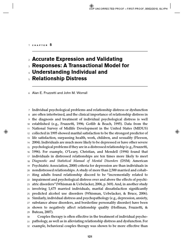 Accurate Expression and Validation 2010 | PDF | Emotional Self ...