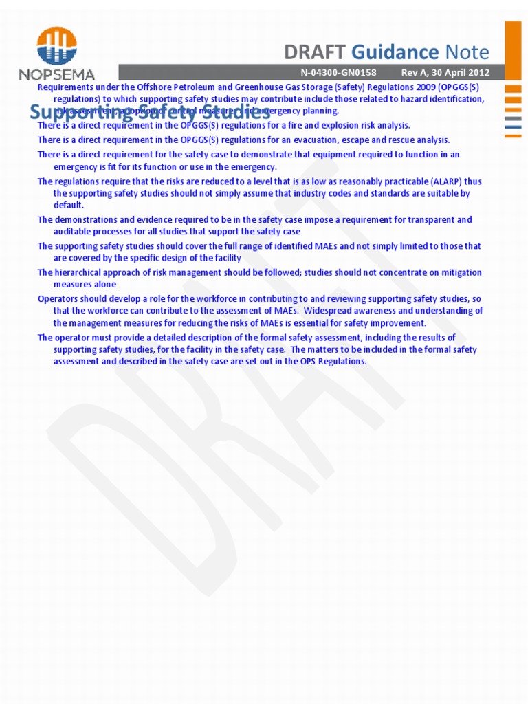 Nopsema Safety Support | PDF | Risk | Risk Management