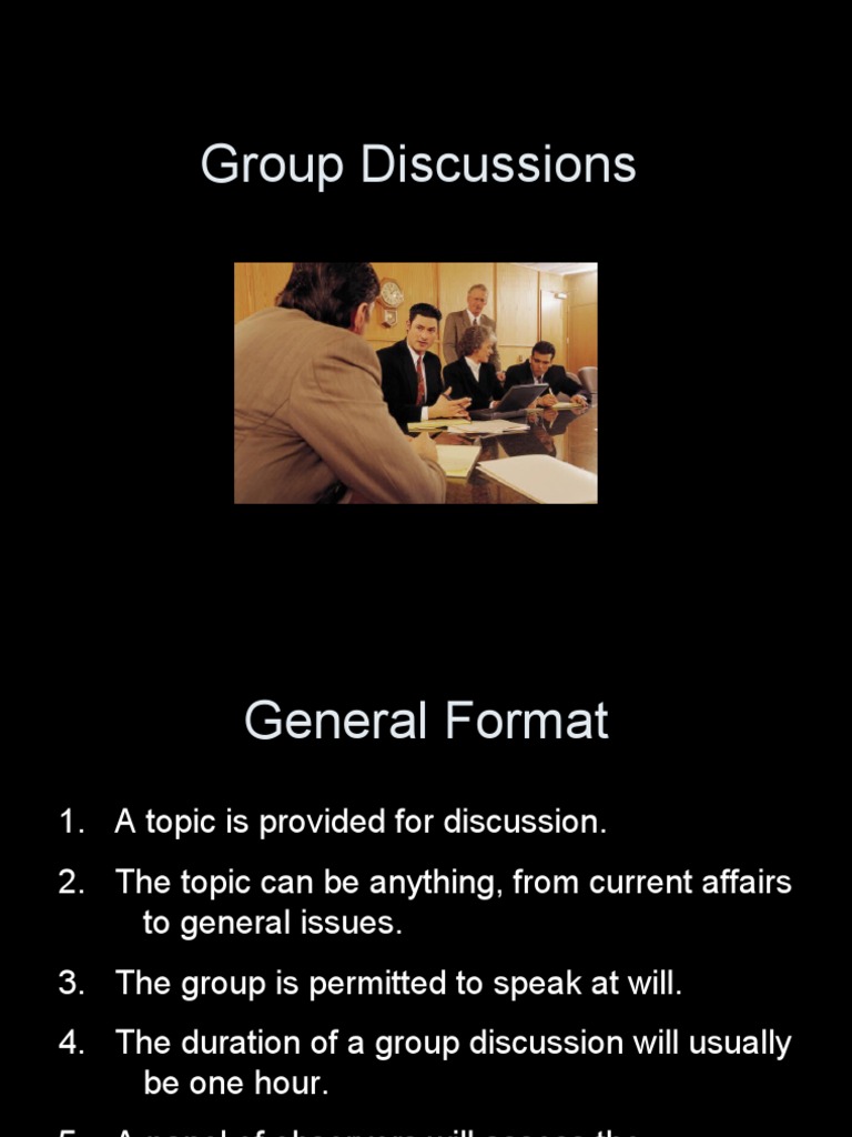 Effective Group Discussion Strategies | PDF
