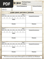 Burrows & Badgers - Warband Roster | PDF | Military Technology ...