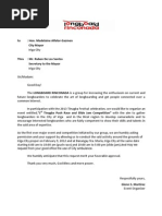FUN RUN Letter | PDF | Transport