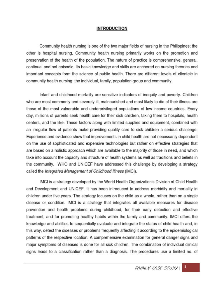 Imci Case Study Download Free Pdf Anatomical Terms Of Motion