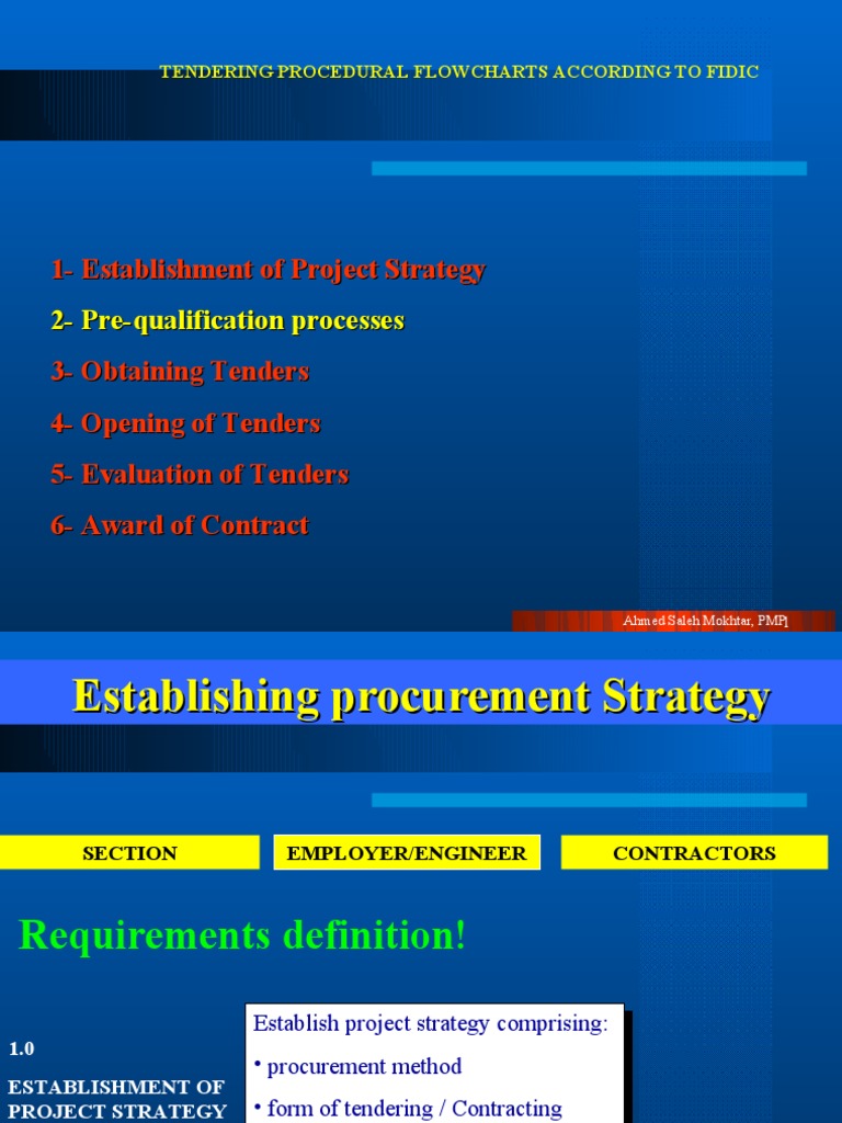 Procurement & Tendering Guide | PDF