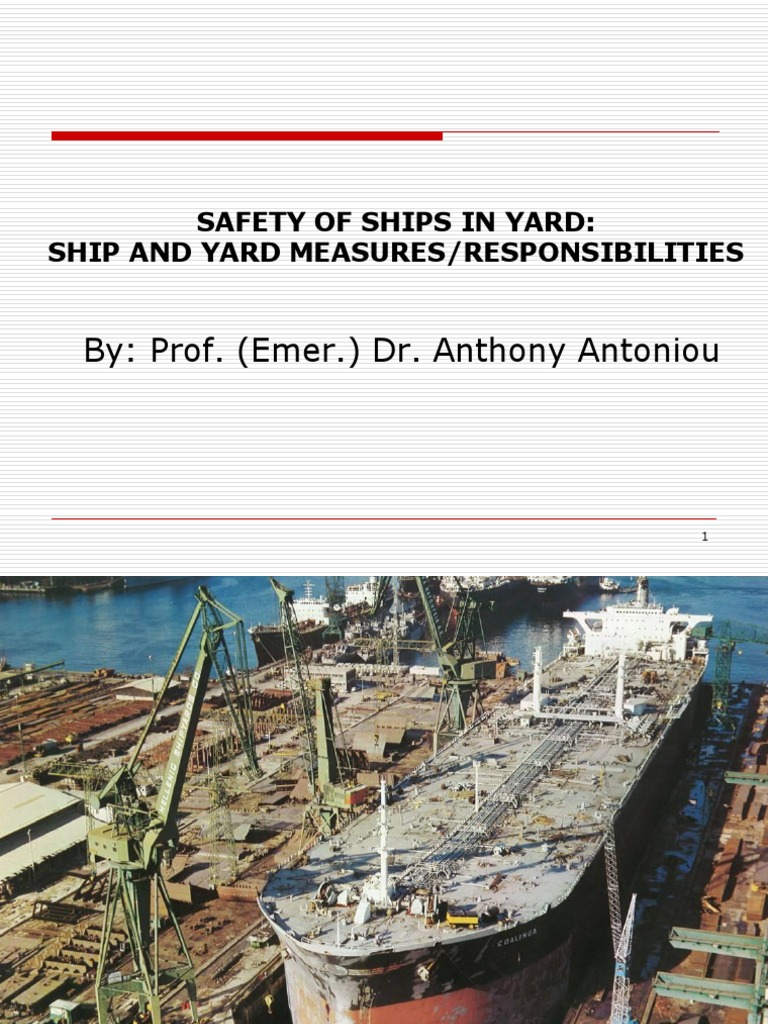 Shipyard Safety Measures for Ships | PDF | Ships | Firefighting