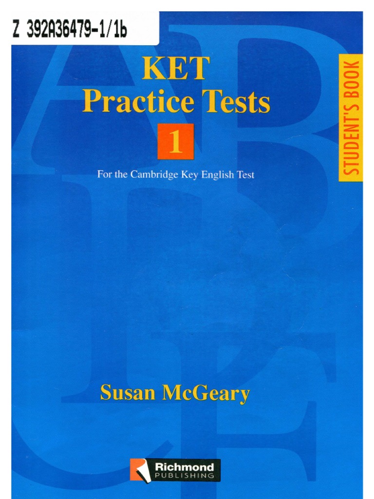Ket Practice Tests 1 | PDF
