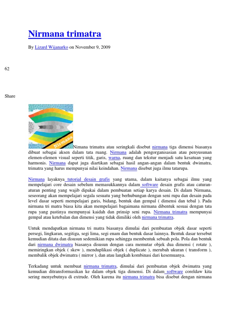 Nirmana Trimatra | PDF