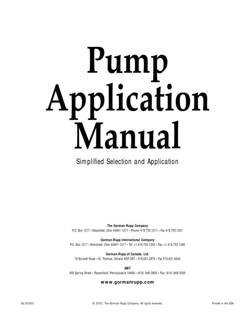 Pump Knowledge | PDF | Hydraulics | Pump