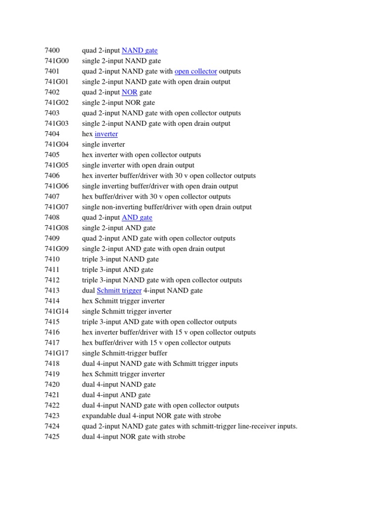 7400 Series | Download Free PDF | Digital Technology | Computer Data