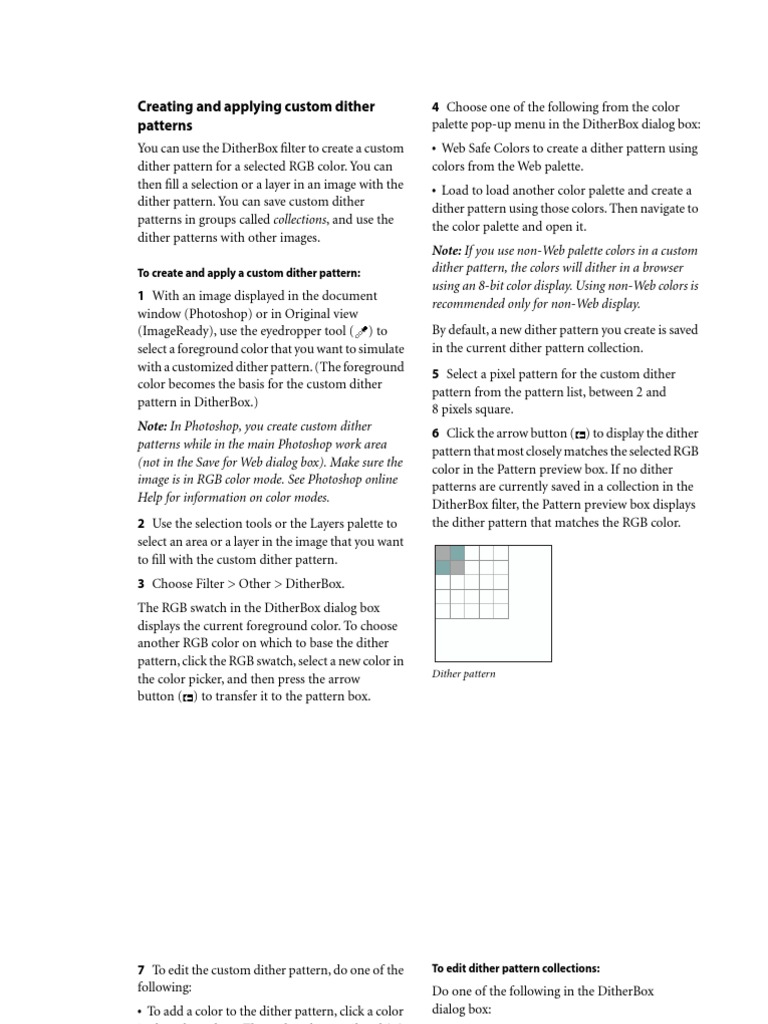 Dither Box Filter | PDF