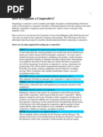 RFBT - Law On Cooperatives | PDF | Cooperative | Quorum