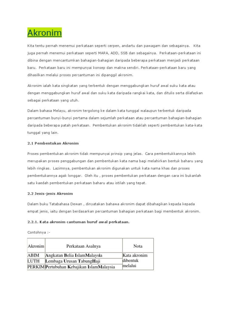Akronim | PDF