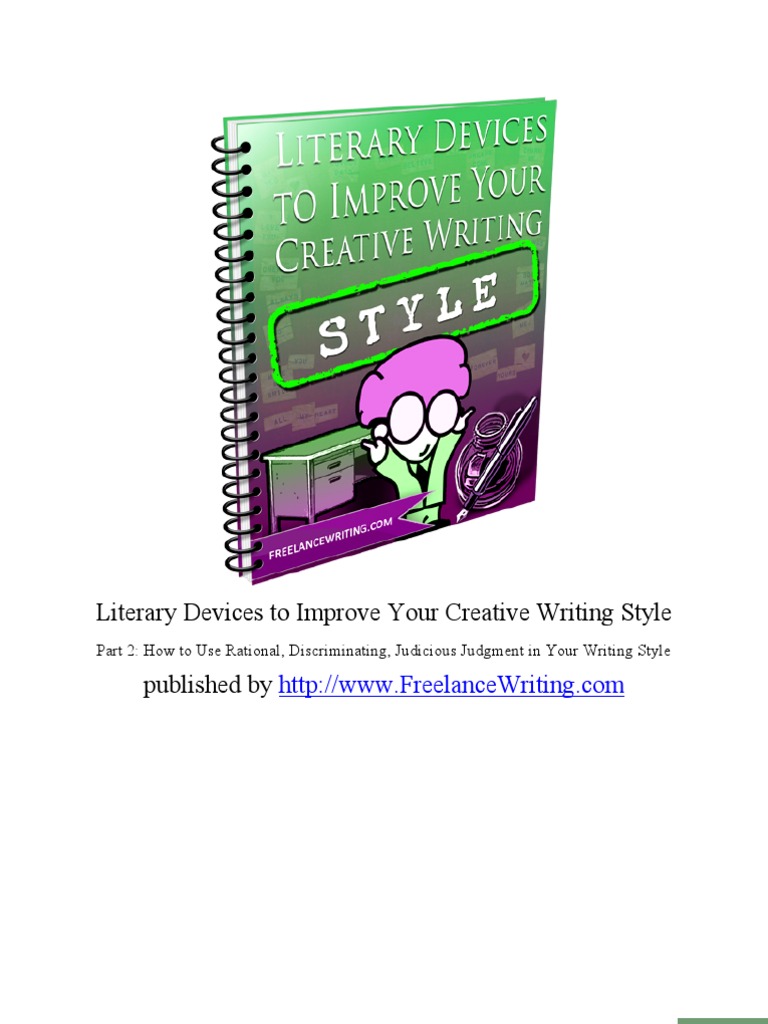Literary Devices To Improve Your Creative Writing Style | PDF ...