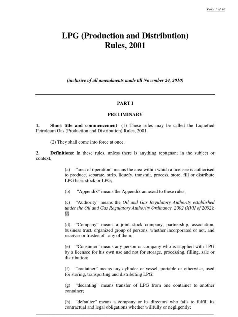 Lpg | License | Liquefied Petroleum Gas