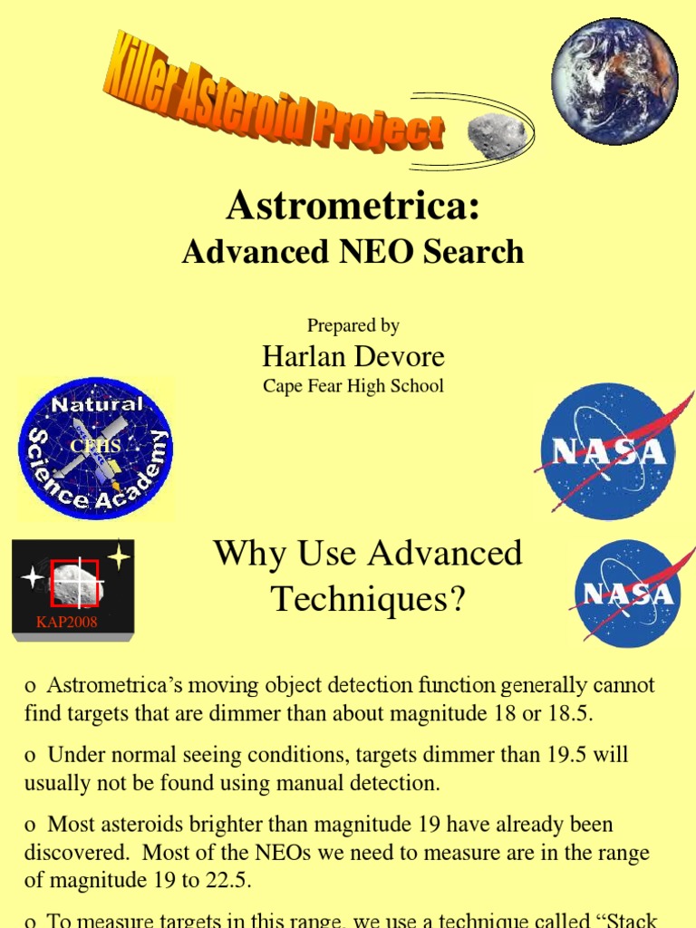Astrometrica - Advanced Techniques | Download Free PDF | Astrometry ...
