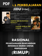 Rancangan Integrasi Murid Untuk Perpaduan (RIMUP) | PDF