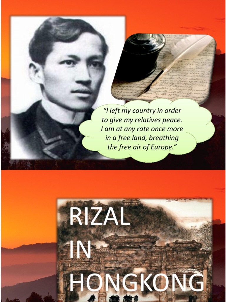 RIZAL's Life in Hongkong, Japan, America | The United States