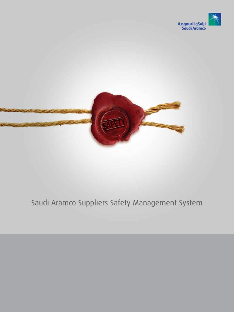 Saudi Aramco Suppliers Safety Management System (SSMS) | PDF ...