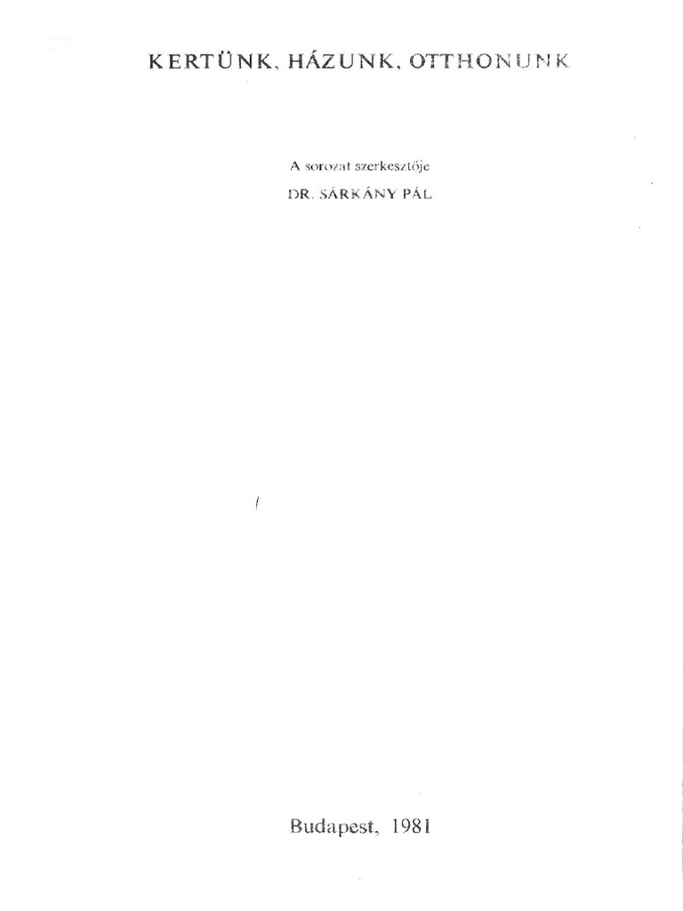 Alwin Seifert Kertészkedés Mérgek Nélkül | PDF