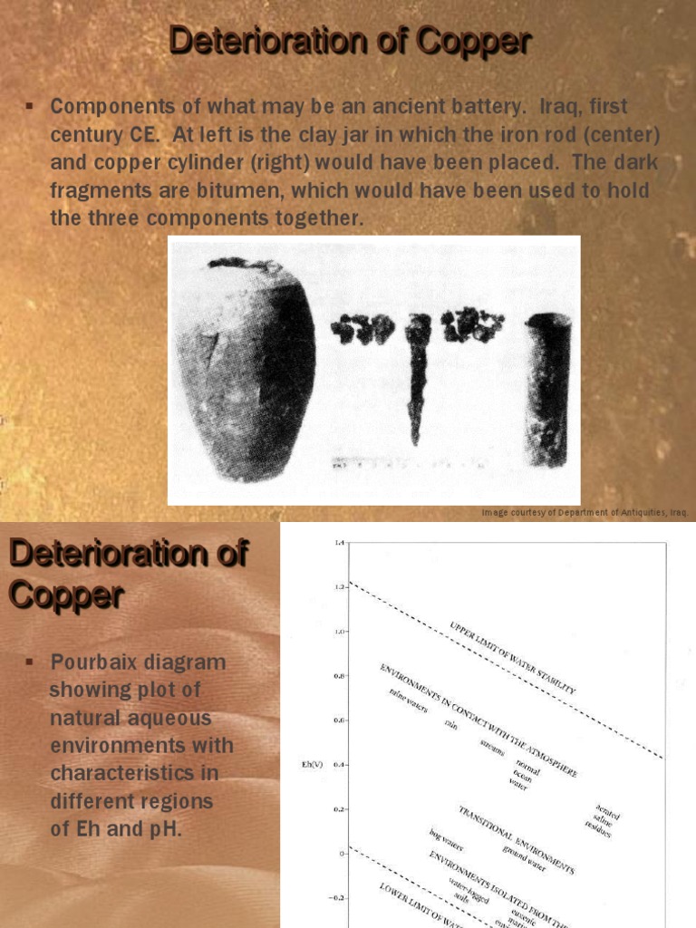 Deterioration of Copper | PDF | Copper | Corrosion