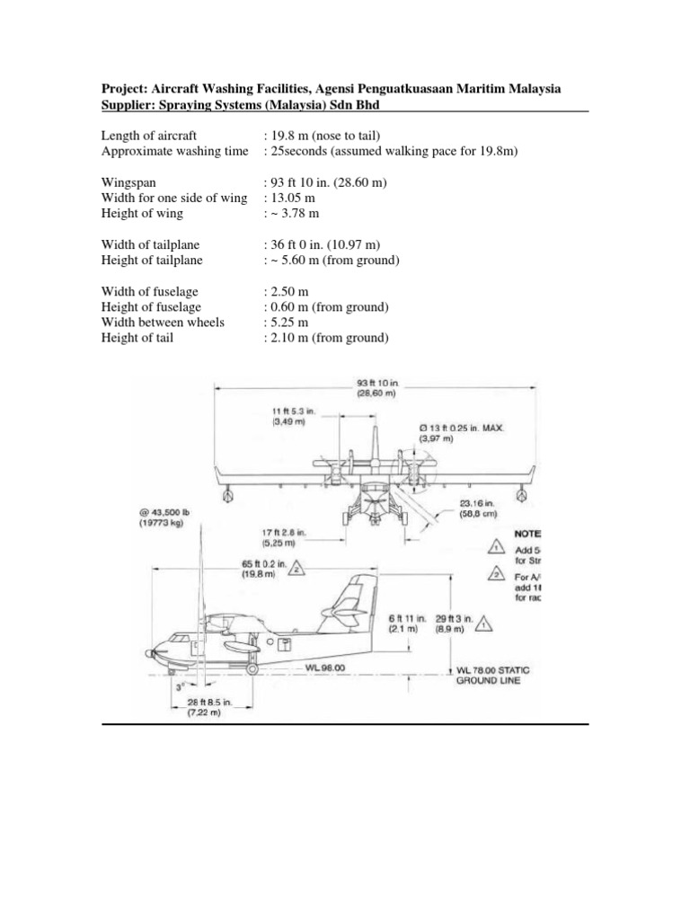 Aircraft Washing Design | PDF | Nozzle | Wing