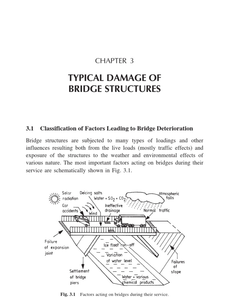 Various Types Bridge Cracks | PDF | Corrosion | Prestressed Concrete
