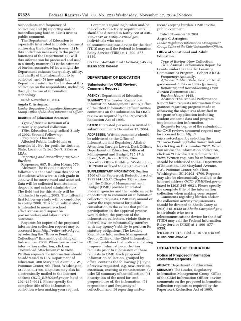 Description: Tags: 111704b | PDF | Office Of Management And Budget ...