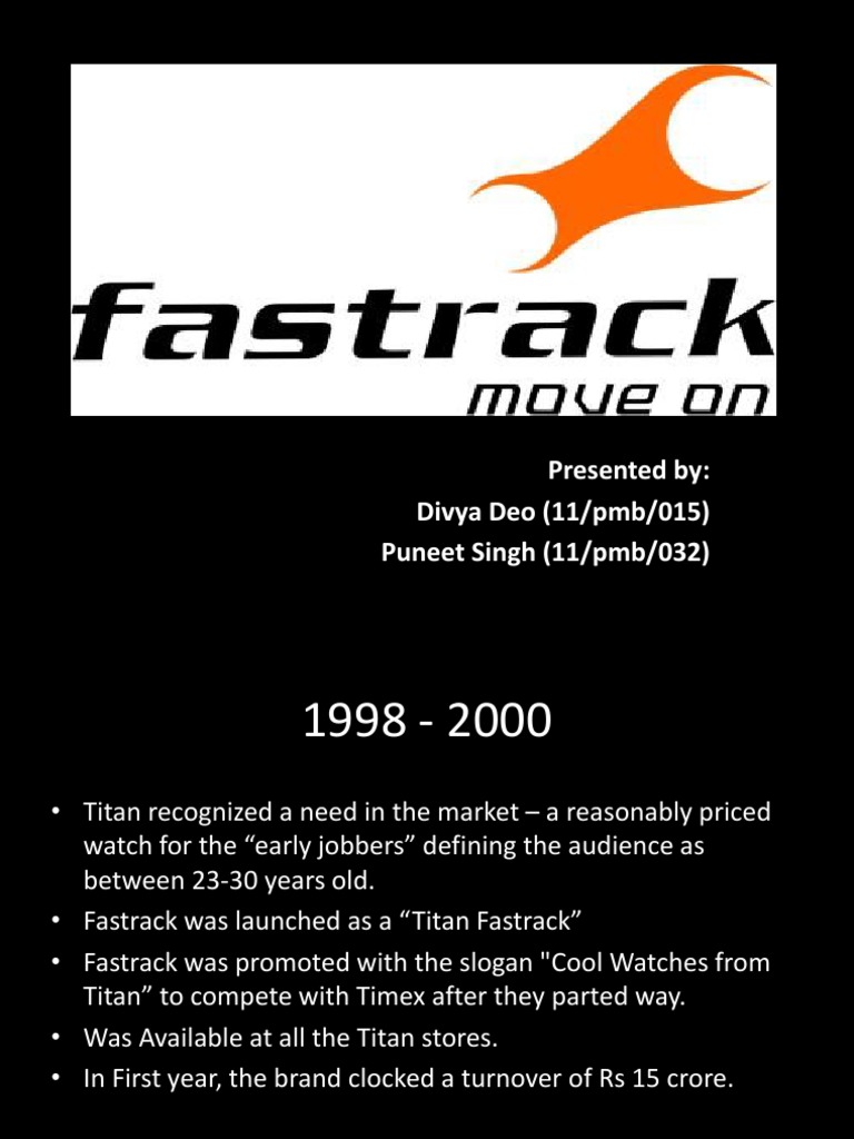 fastrack | Promotion (Marketing) | Brand