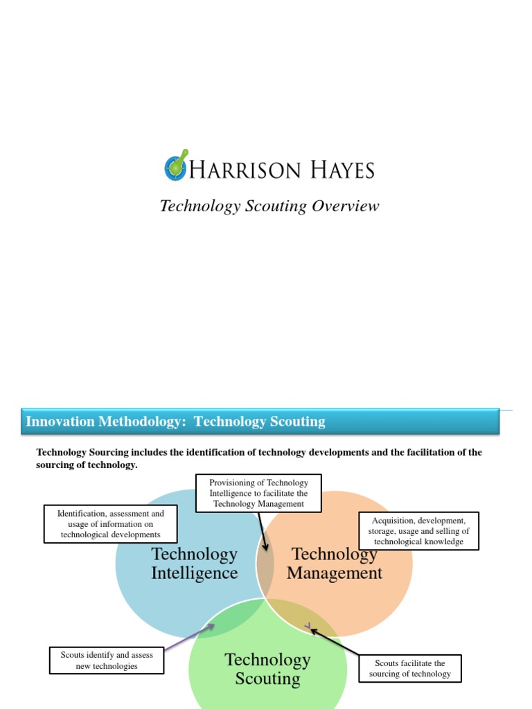 Technology Scouting Overview | PDF | Innovation | Qualitative Research