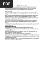Task and Maintenance Roles in Groups | PDF | Information | Social ...